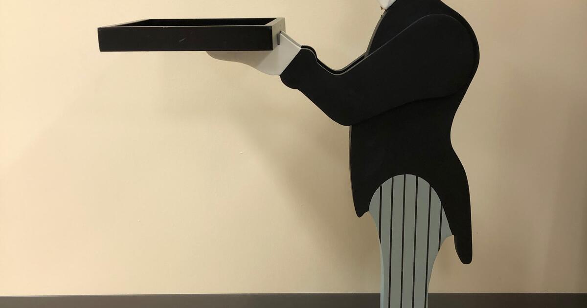 The Bombay Company Henri the Butler Serving Tray Side Table for $125 in ...