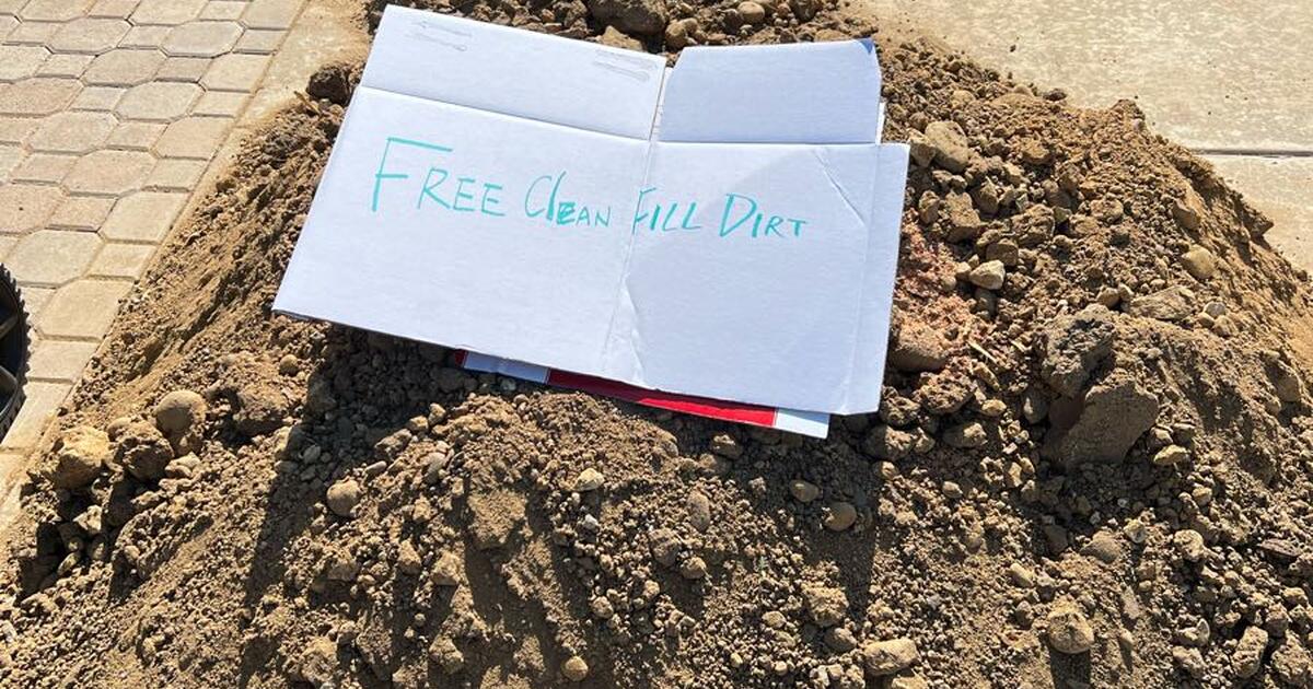 Free Clean Fill Dirt for Free in San Diego, CA | For Sale & Free — Nextdoor