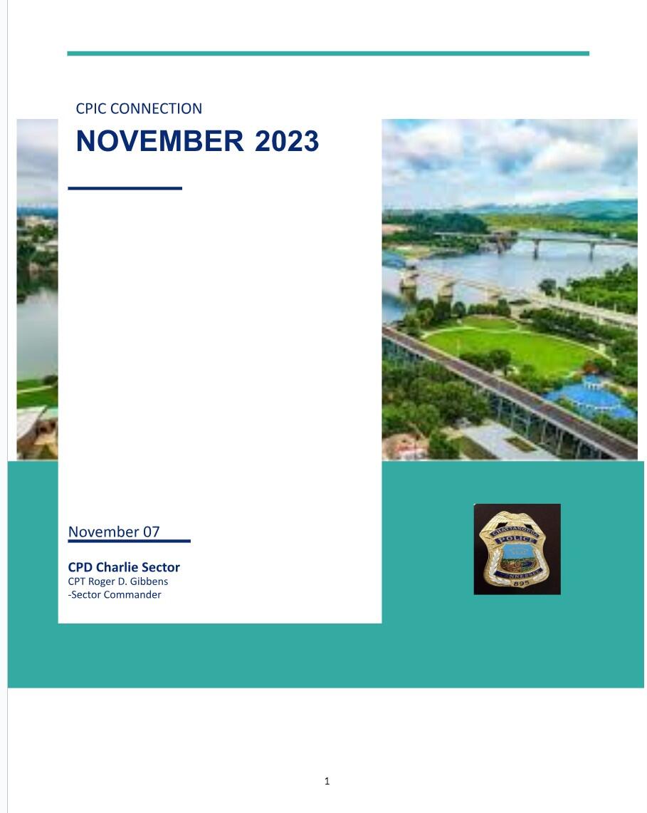 CPIC Connection - November 2023 (Chattanooga Police Department ...