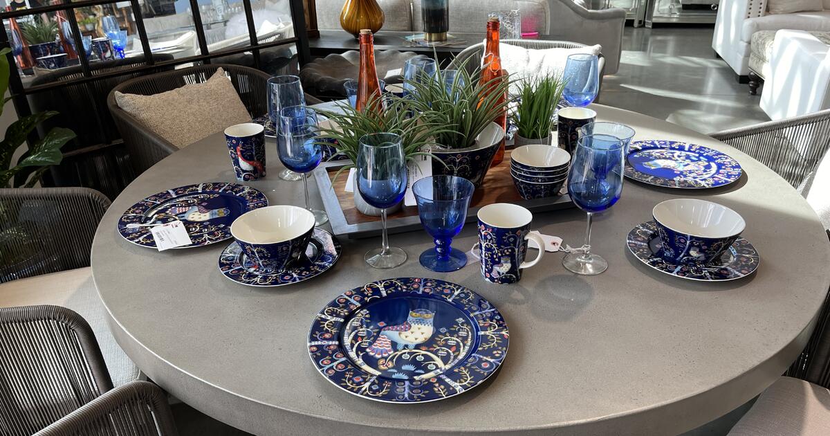 New Iittala's Taika dinnerware collection is unique & magical! for $500 ...