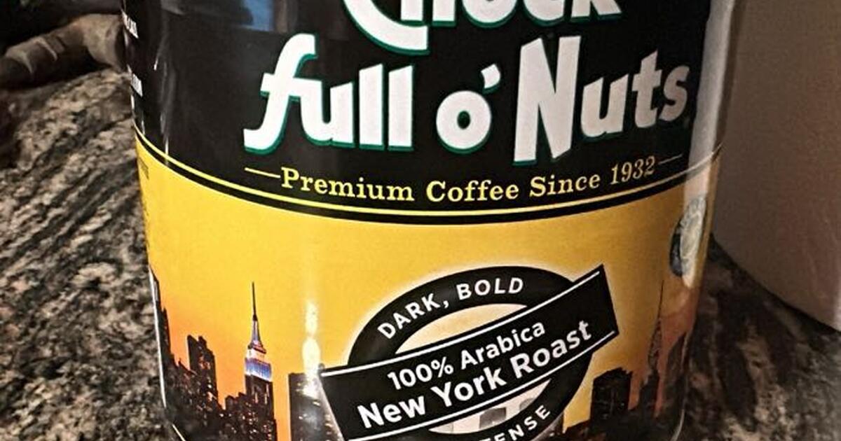 Chock full o'Nuts Empty Steel Coffee Cans Can for $5 in Baldwinsville ...