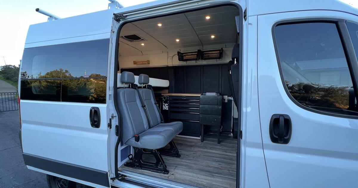 2017 Ram ProMaster 1500 136 High Roof Camper Conversion Van for $39500 ...