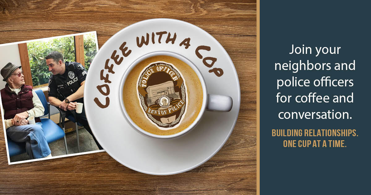 National Coffee With A Cop Day in one week! --- (Renton Police ...