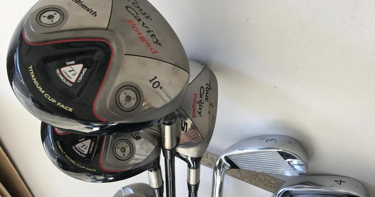 CUSTOM BUILT TOUR CAVITY GOLF CLUBS - FULL SET GOLF READY !! for $365 ...