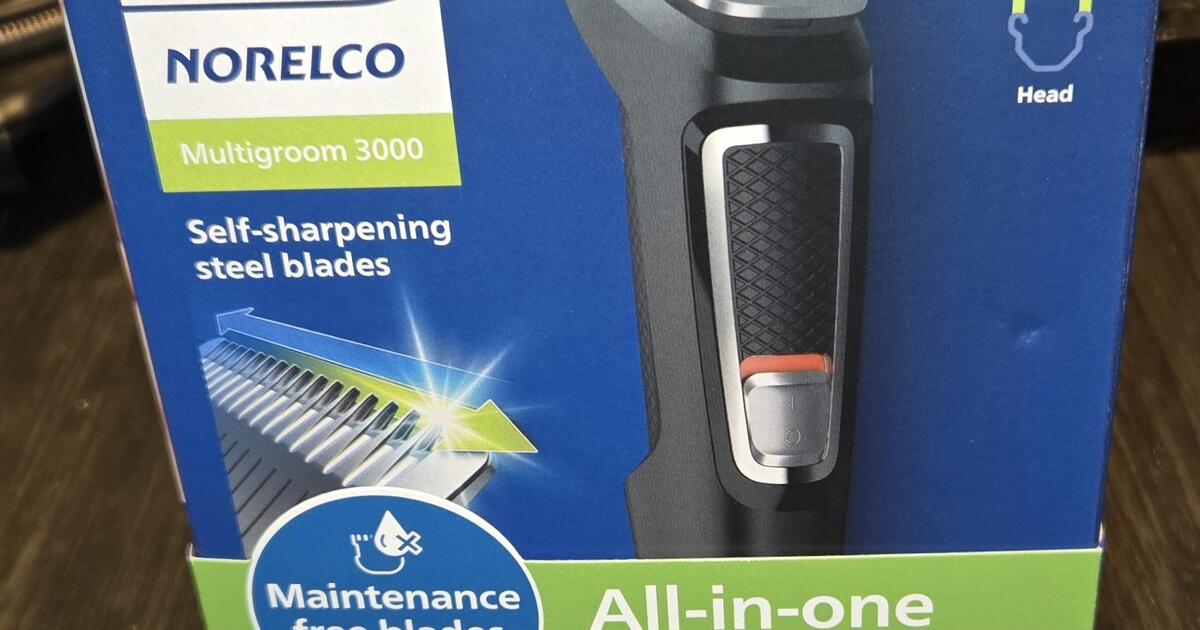 Philips Norelco Multigroom 3000 All-in-One Trimmer for $1 in Dallas, TX ...