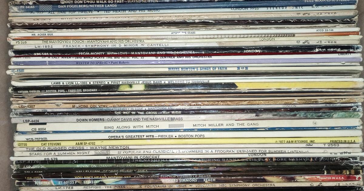 Over a Hundred+Vinyl Records Mainly 12" Classical+Soundtracks, Pop, 70s ...