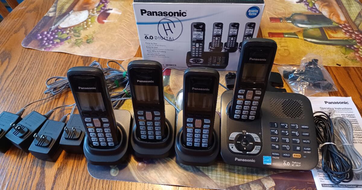 * Price Reduced * - * Intercom System * Panasonic - 4 Handset ...
