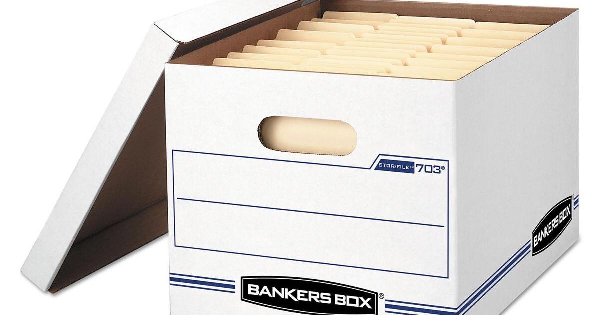 Take With You by Tuesday Afternoon/15+/- banker boxes for Free in ...