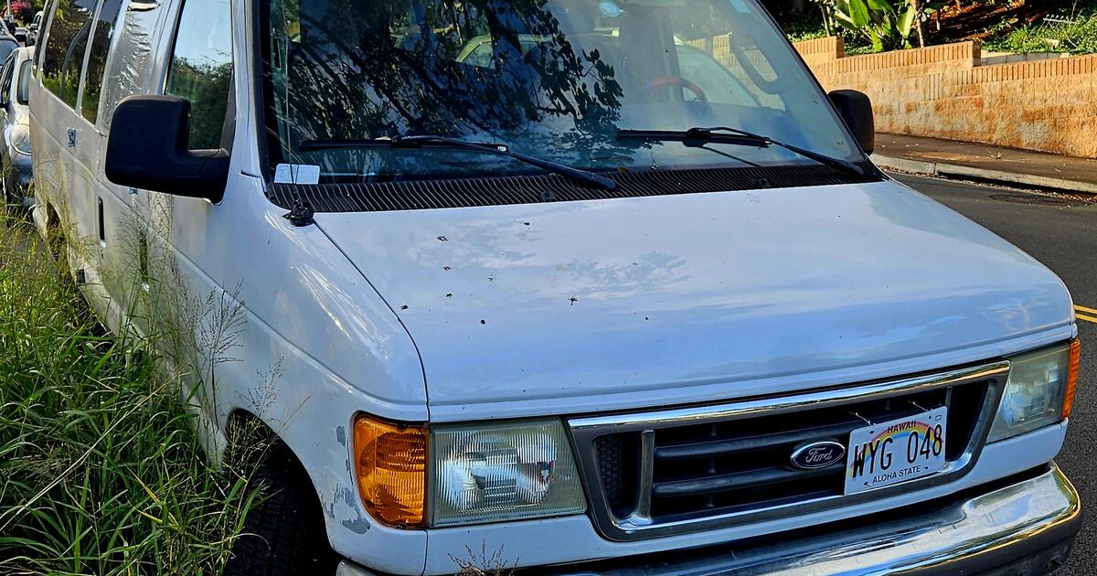 2006 Ford E350 Super Duty Extended Van for $5500 in Honolulu, HI | For ...