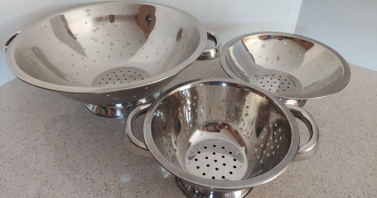 3 Piece Versatile Colander Set Ranging In Sizes for $18 in Las Vegas ...