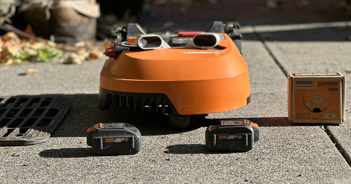 WORX Landroid M 1/4 acre Robotic Lawn Mower (WR140) for $200 in ...