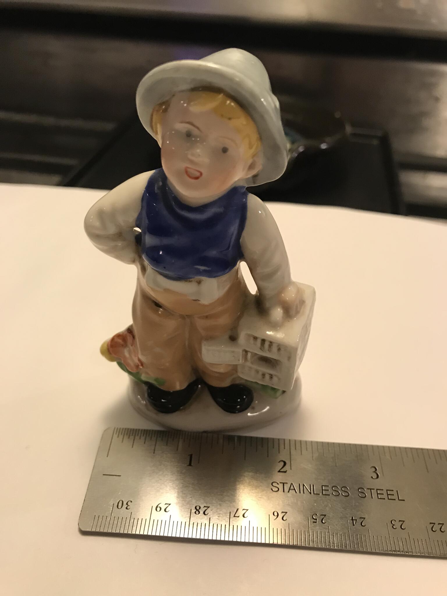 Vintage Ceramic Boy with Birdcage for $15 in Mound, MN | For Sale ...