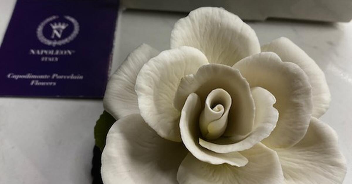 Capodimonte Rose Authentic Napoleon Brand for $25 in Fairfax, VA | For ...