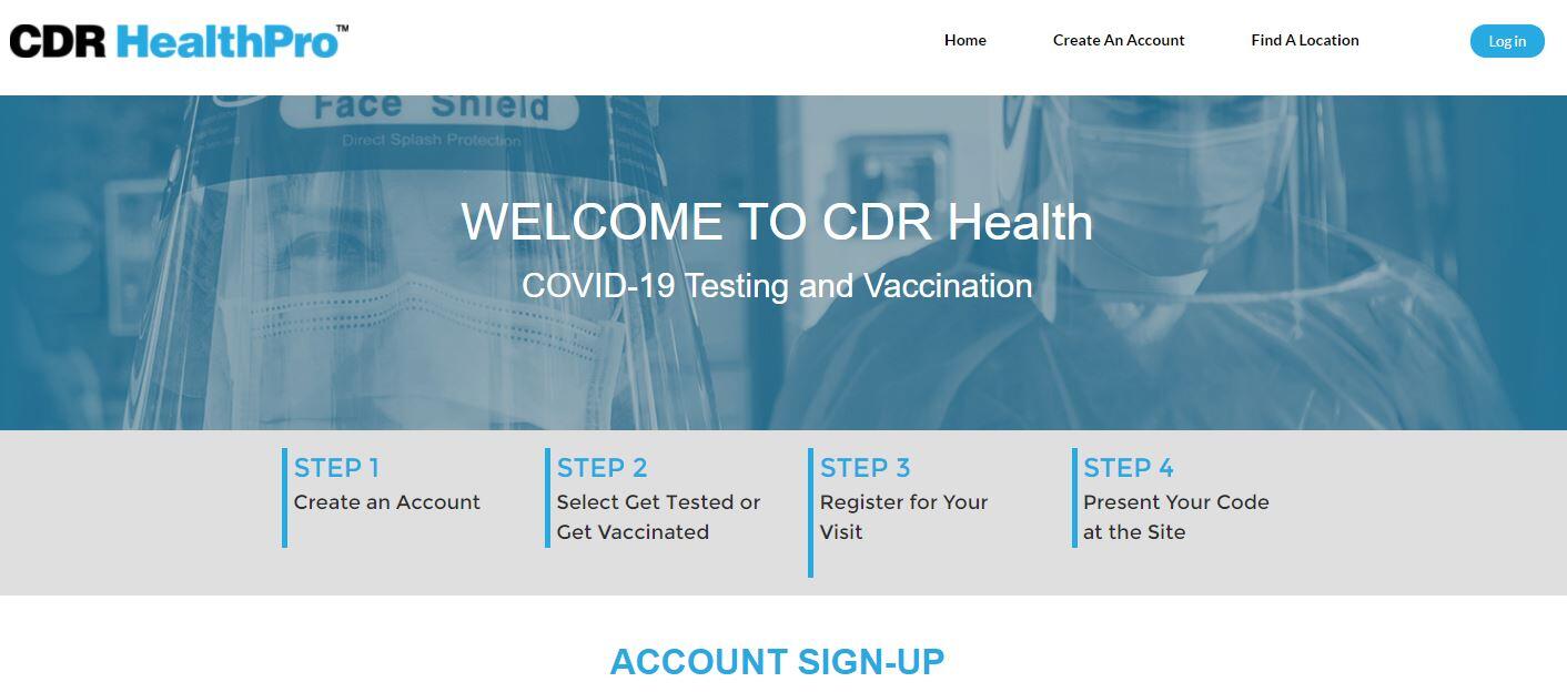 Create an account at CDR Health's Patient Portal (Florida Department of ...