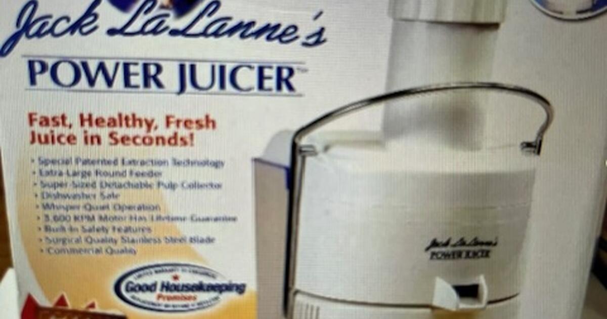 Jack LaLanne's Power Juicer for $40 in Brielle, NJ | For Sale & Free — Nextdoor