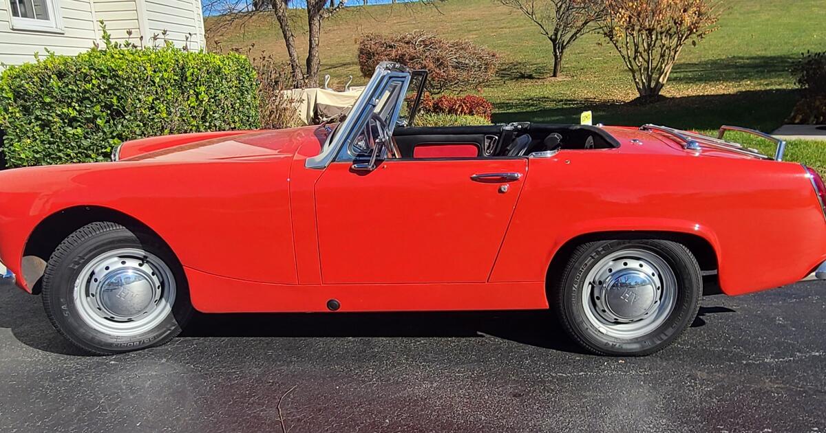 1964 Austin Healy Sprite Mkiii Classic Red Convertible For 13000 In