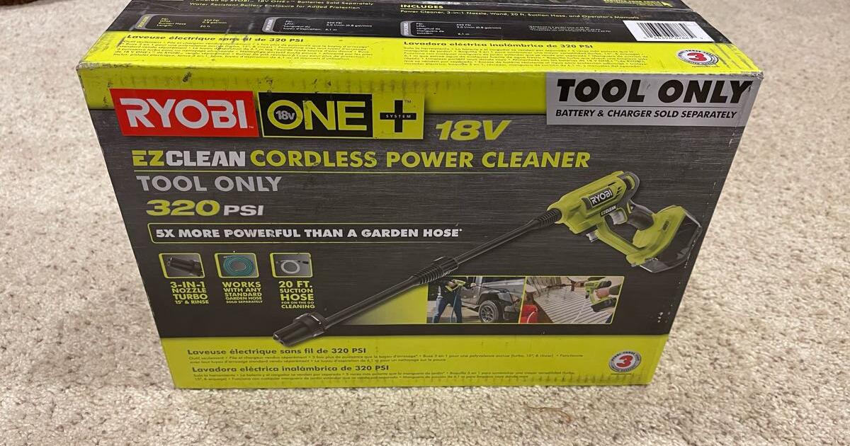 NEW Ryobi EZ Clean Cordless Power Cleaner for $80 in Cameron Park, CA ...