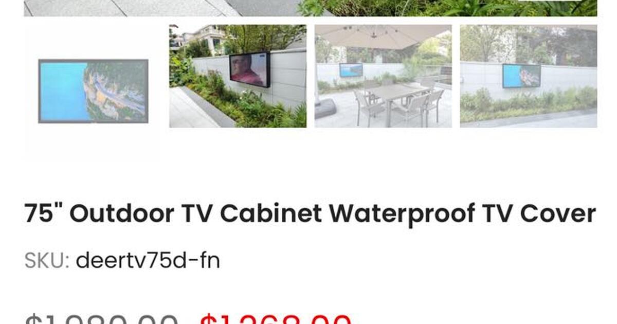 Outdoor TV cases for $30 in Fort Myers, FL | For Sale & Free — Nextdoor
