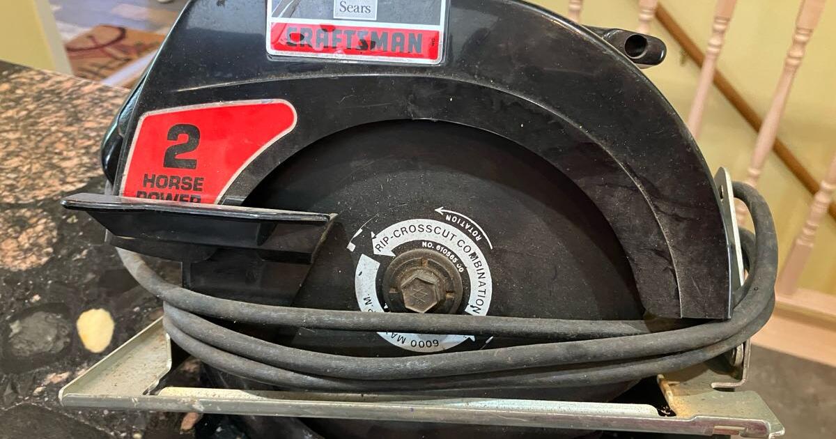 Craftsman circular saw for $30 in Minneapolis, MN | For Sale & Free ...