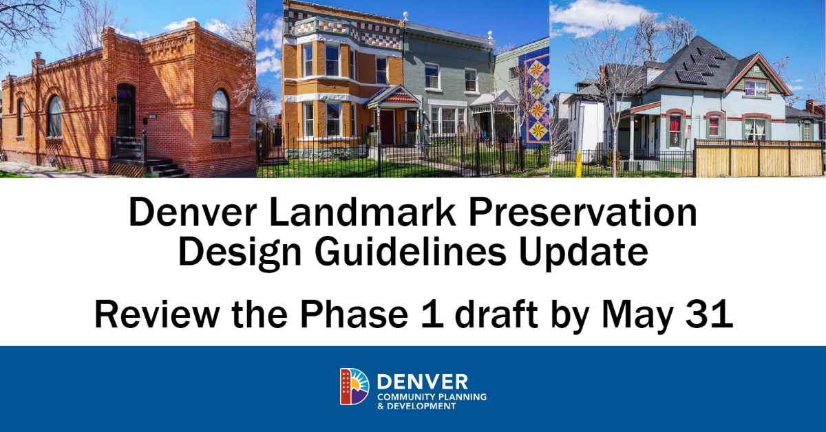 Review the Phase 1 draft update to the landmark design guidelines (City ...