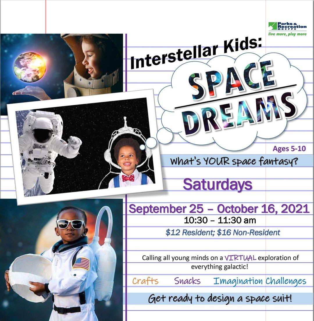 Interstellar Kids - Ages 5-10 (Prince George’s County Government ...