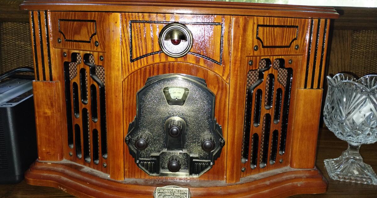 General Electric Thomas Pacconi Classics Millennium Series Turntable ...