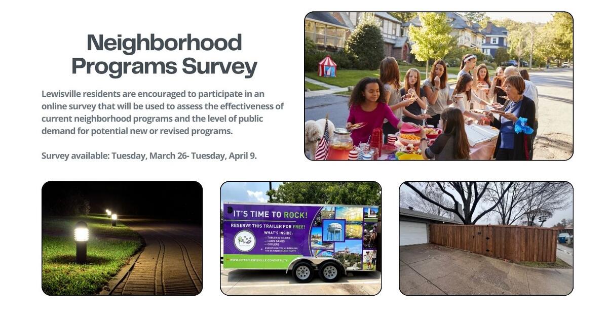 Neighborhood Programs Survey — Nextdoor