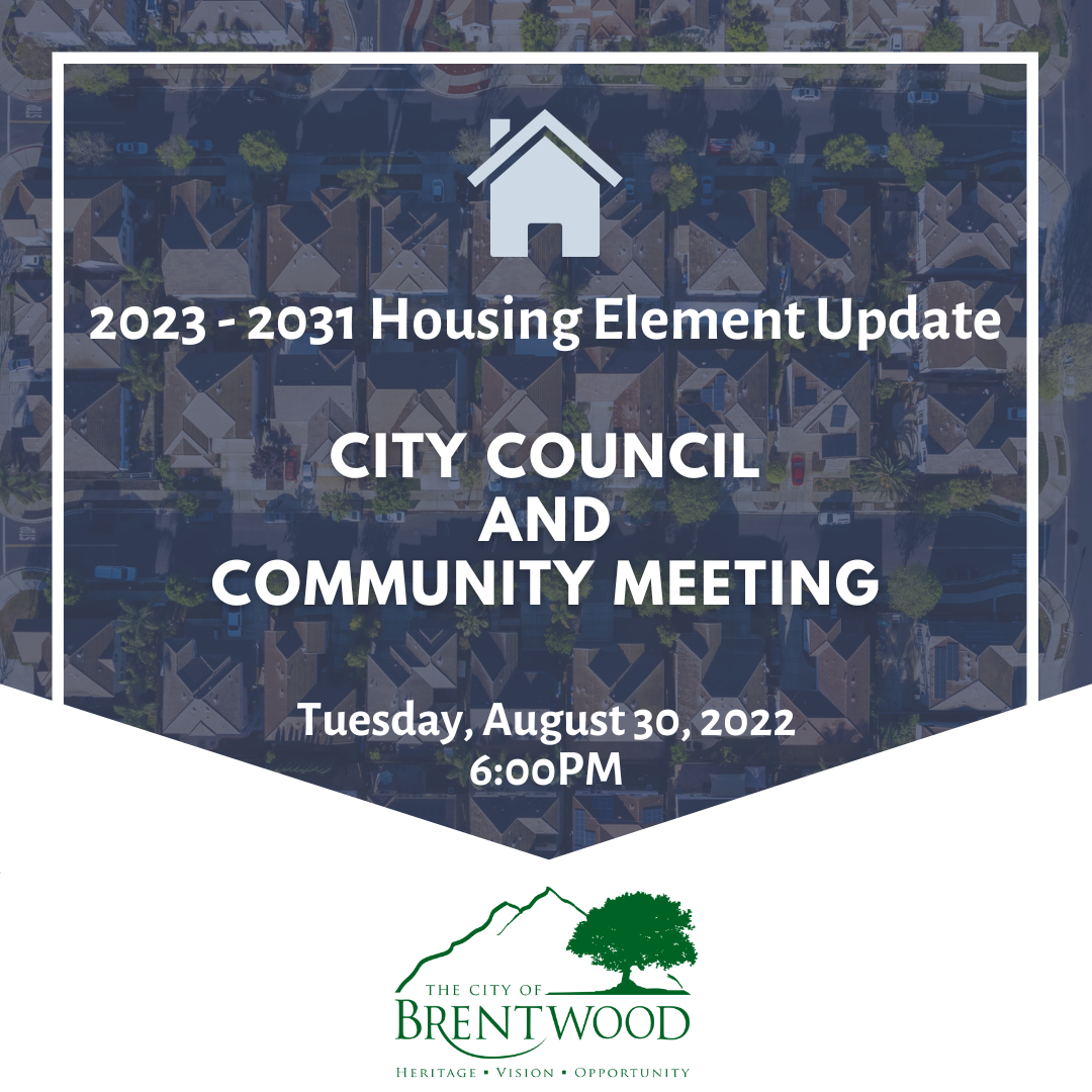 Public Review Draft of the 2023-2031 Housing Element (City of Brentwood) — Nextdoor — Nextdoor