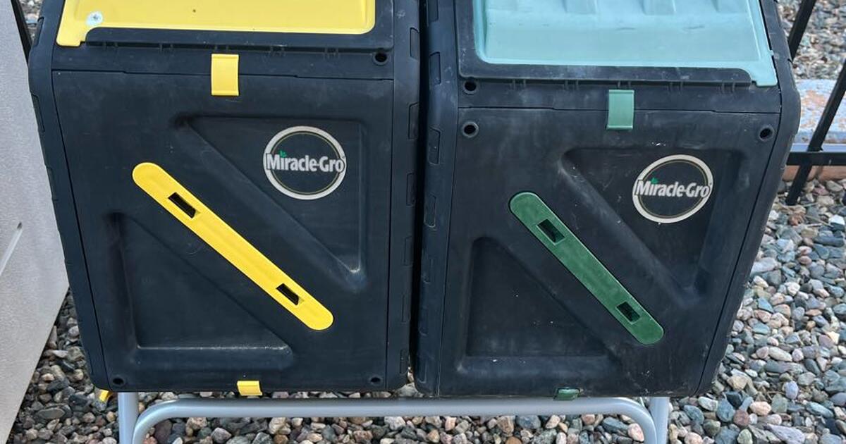 Miracle Grow composter for $50 in Dewey, AZ | For Sale & Free — Nextdoor