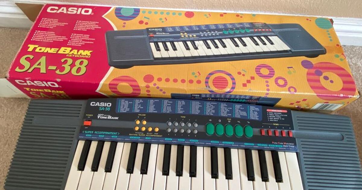 Vintage Casio keyboard for $30 in Fremont, CA | For Sale & Free — Nextdoor