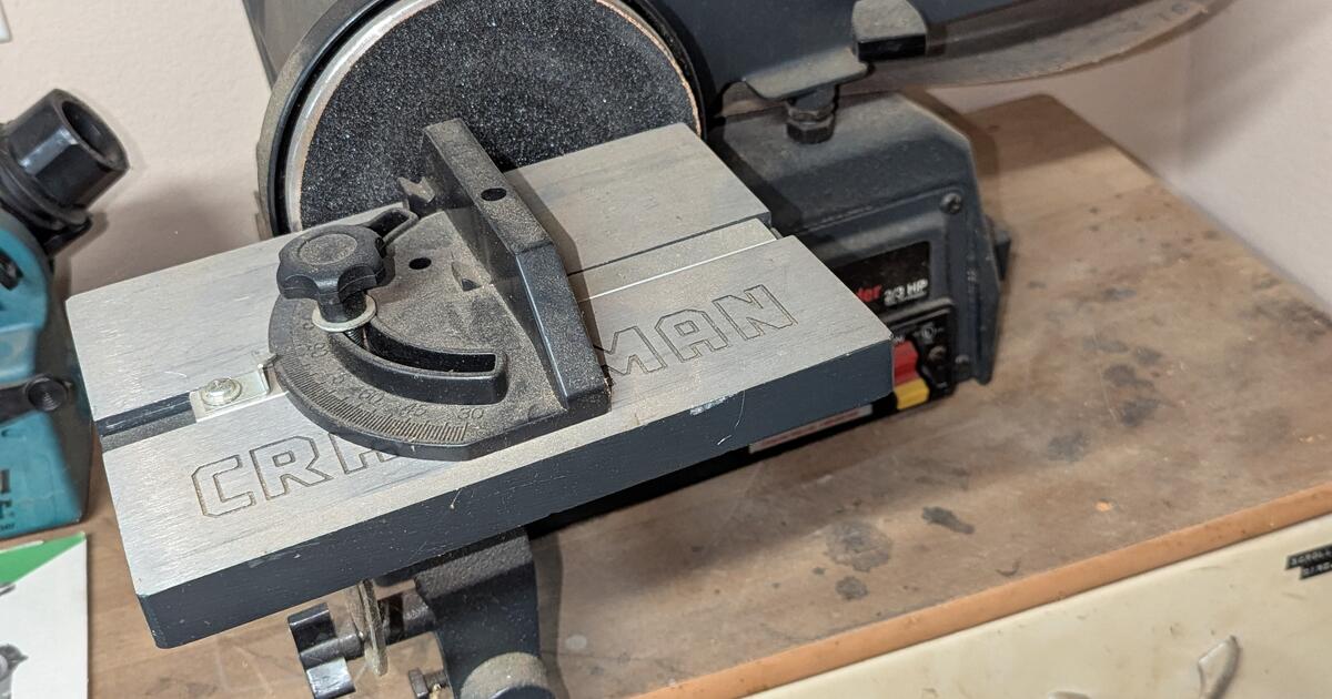 Craftsman Belt and Disc Sander for $35 in Hot Springs Village, AR | For ...