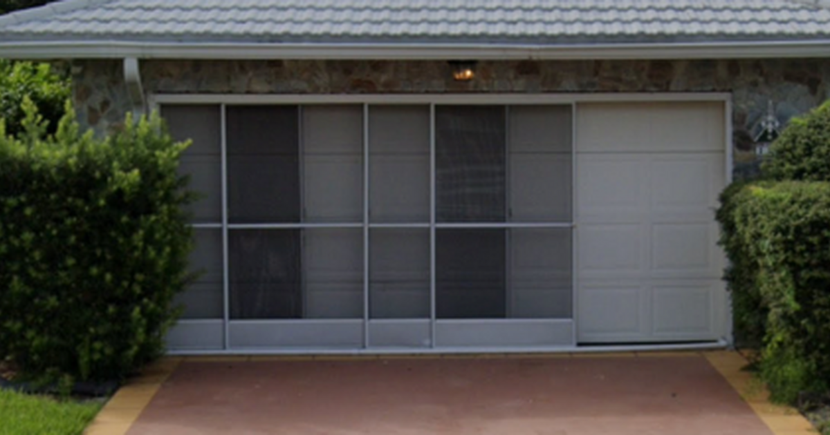 Garage Screens with tracks, Garage Door, and Opener - together or ...