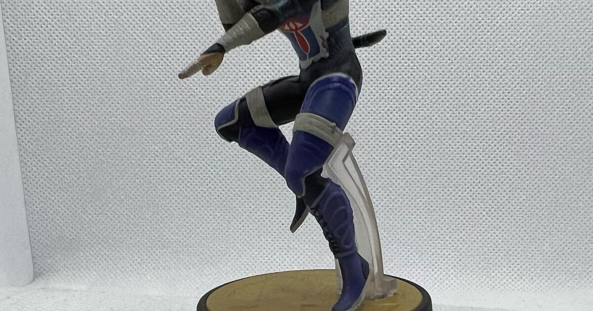 Sheik Amiibo Super Smash Bros. Series Ultimate Wii U Nintendo Switch ...