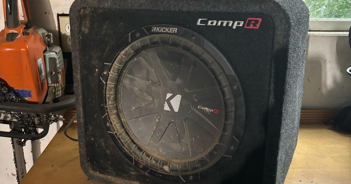 Kicker Comp R sub/amp for $250 in Mariposa, CA | For Sale & Free — Nextdoor