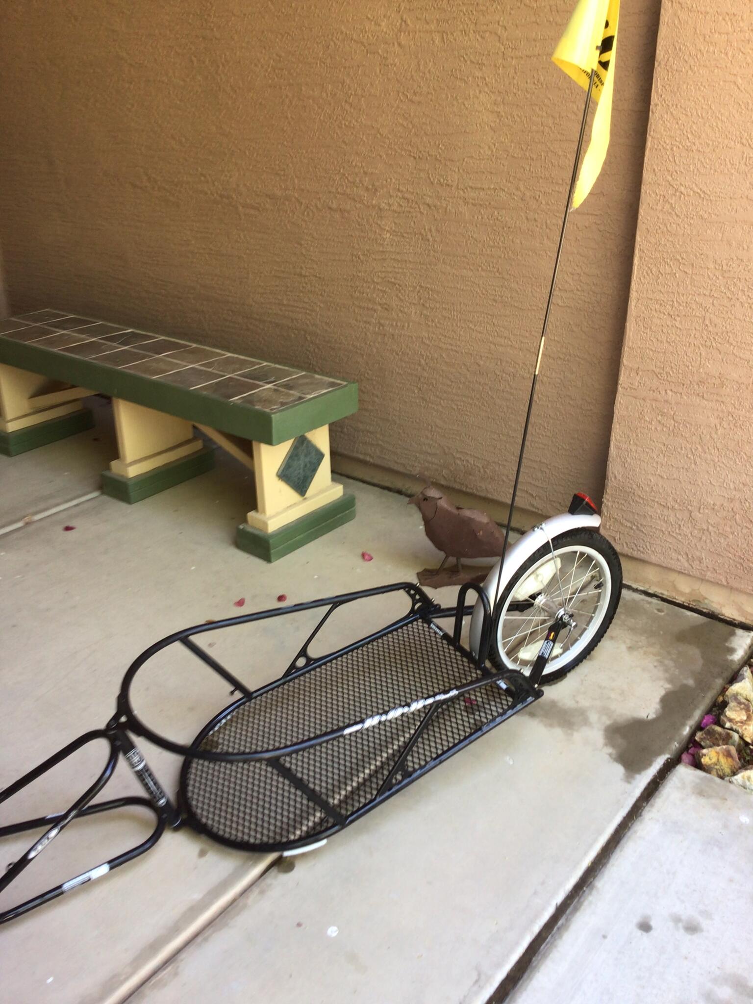 Like new Klein road bike and wheels, Bob Trailer for $210 in Goodyear ...