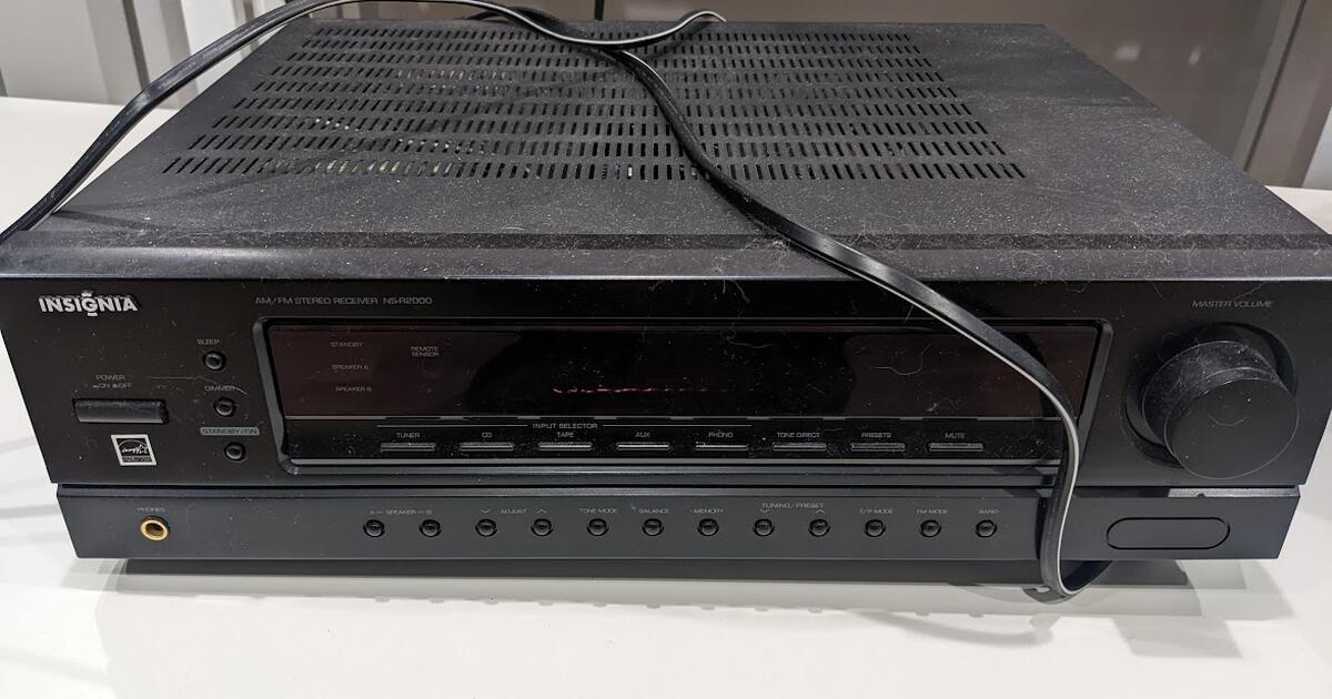 Insignia 2.1 Channel Audio Receiver for Free in Van Nuys, CA | For Sale ...