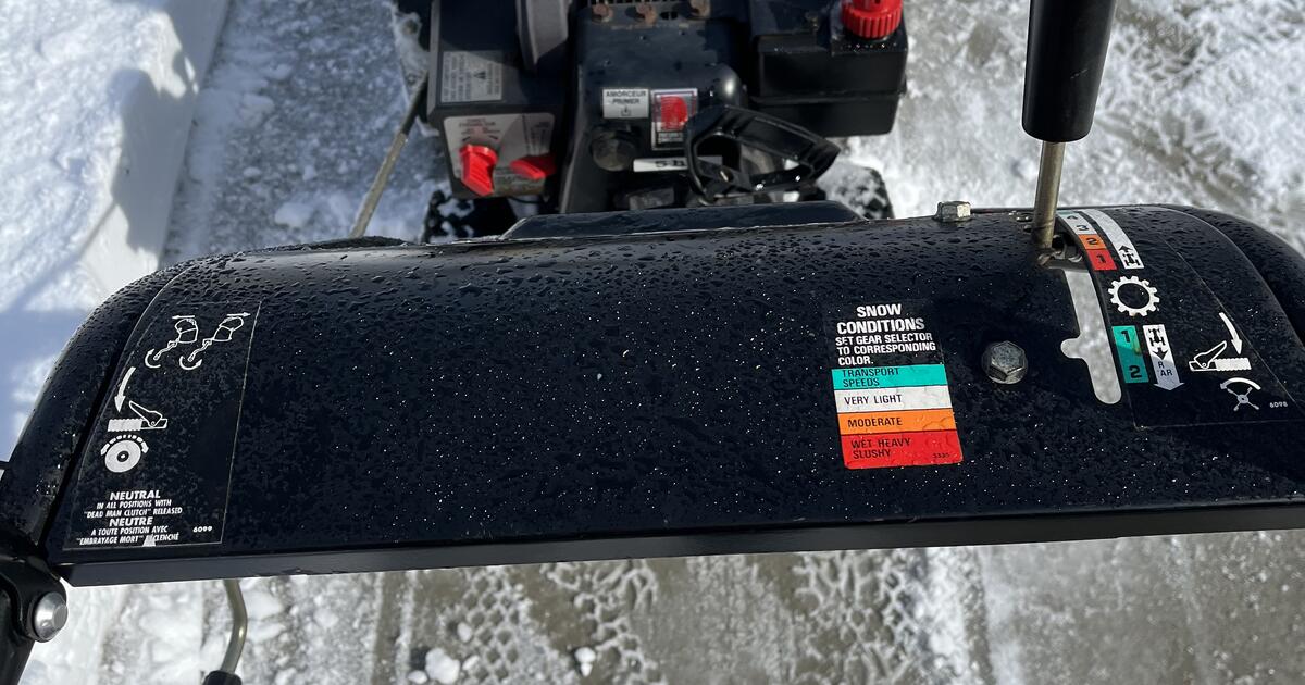 Spirit 5hp 2stage snowblower for $50 in Burnsville, MN | For Sale ...