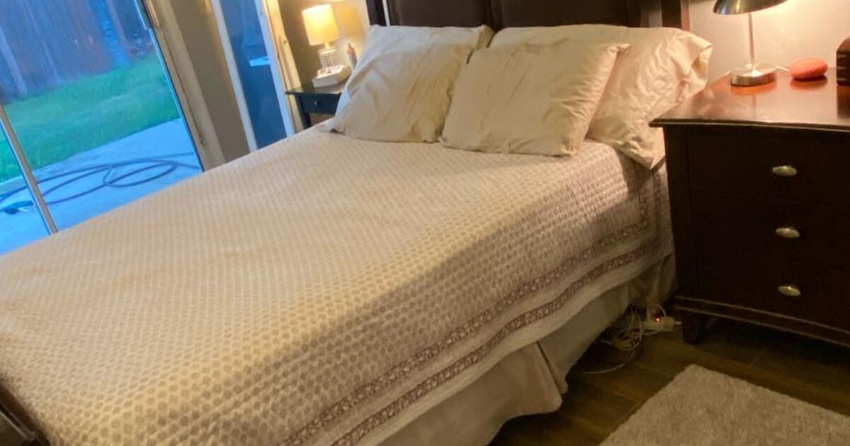 Queen bed frame for $50 in Roseville, CA | For Sale & Free — Nextdoor