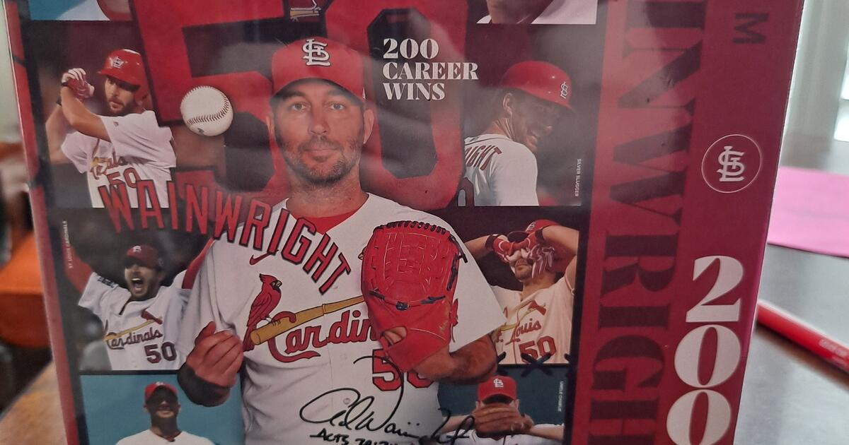 St. Louis Cardinals Adam Wainwright 200 Piece 200 Wins Puzzle 5/19/24 ...