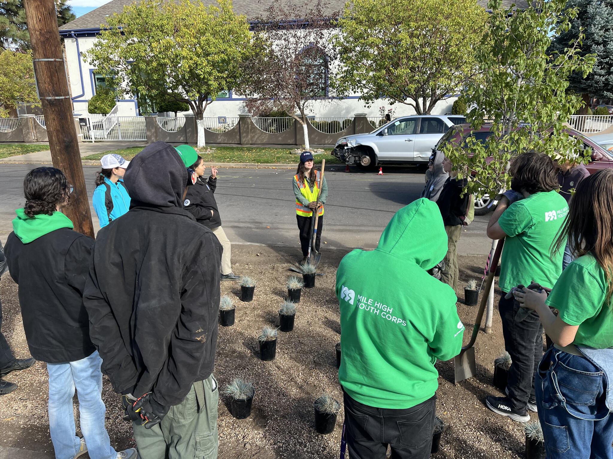 Today we gathered with local community members and volunteers to plant ...