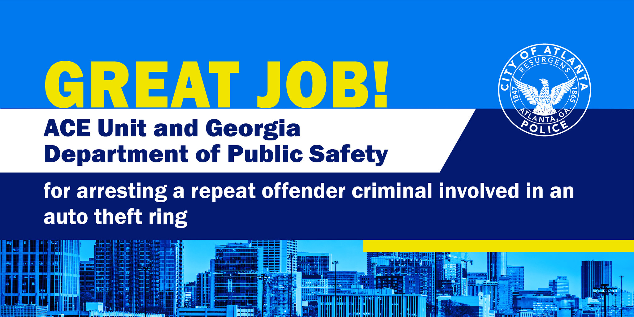 ACE Unit Arrests Criminal Involved in Auto Theft Ring (Atlanta Police ...