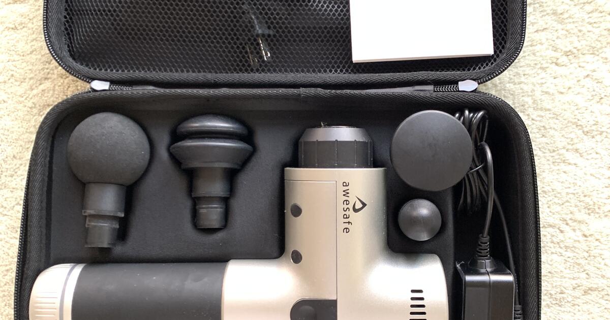 Awesafe Portable Powerful Handheld Muscle Massager - Like New for $55 ...