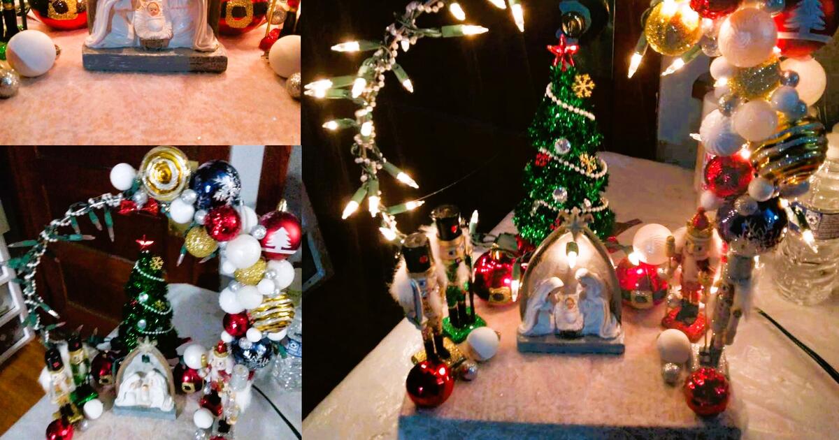 Lighted Nutcracker Nativity centerpiece it is now pending for $60 in ...