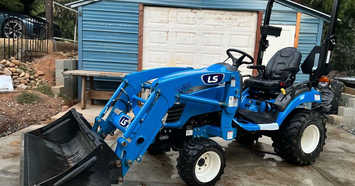 LS MT125 tractor for $21000 in Pioneer, CA | For Sale & Free — Nextdoor