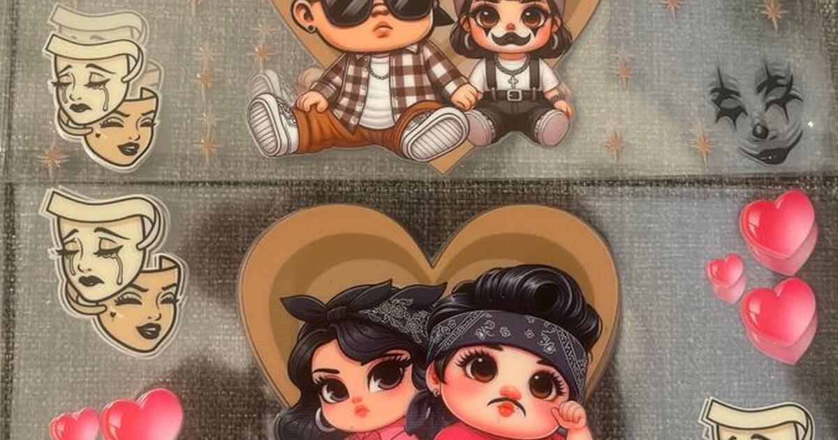 Baby Cholo Valentines UV DTF wraps for $20 in Hemet, CA | For Sale ...