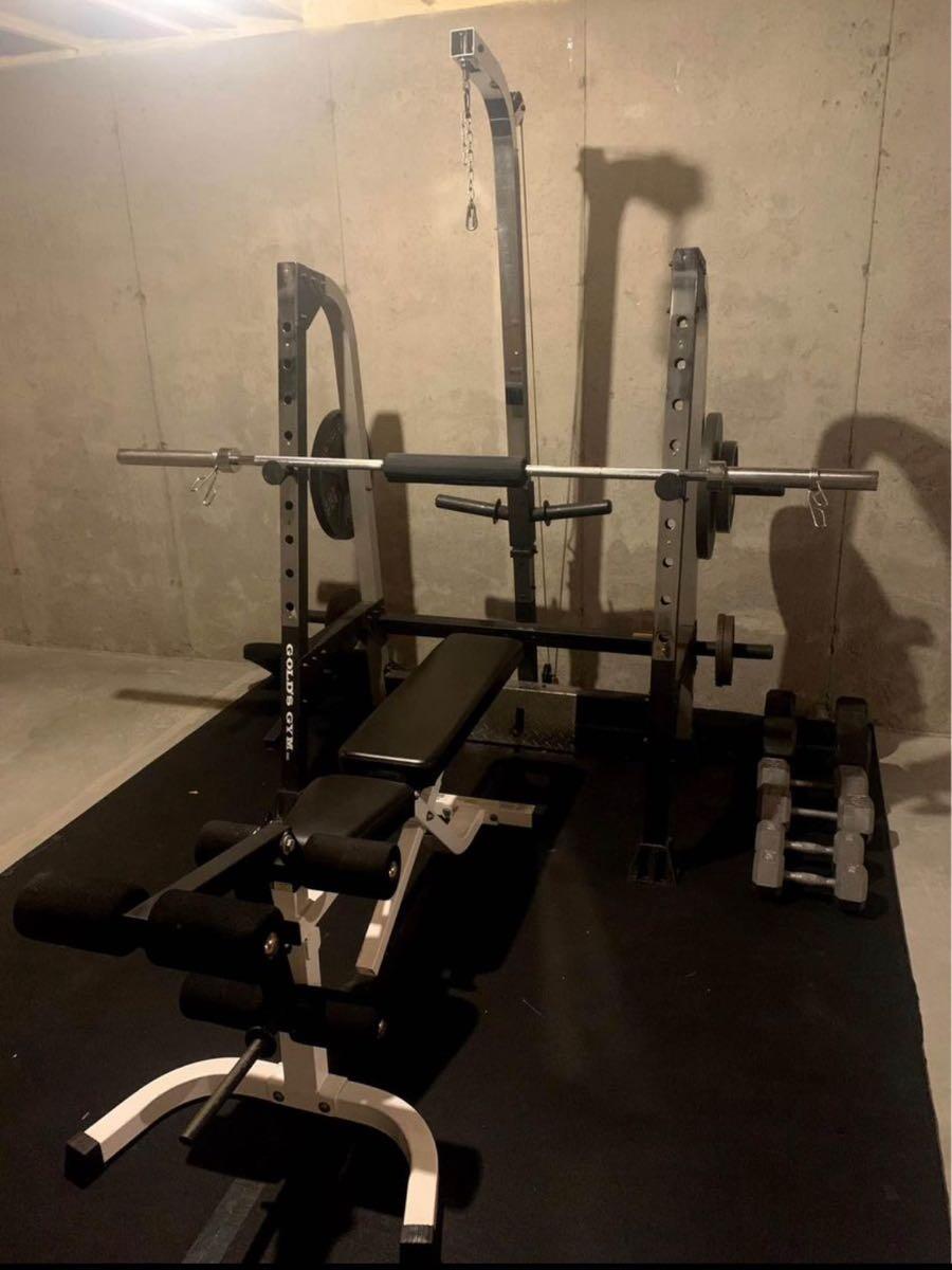 Golds Gym Bench/squat rack - with tons of accessories! in Victoria, MN ...