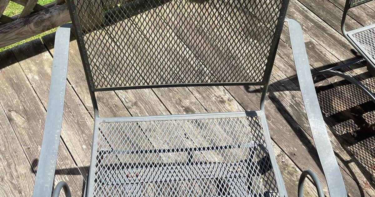 Heavy duty wrought iron rockers. for $50 in Huntersville, NC | For Sale ...