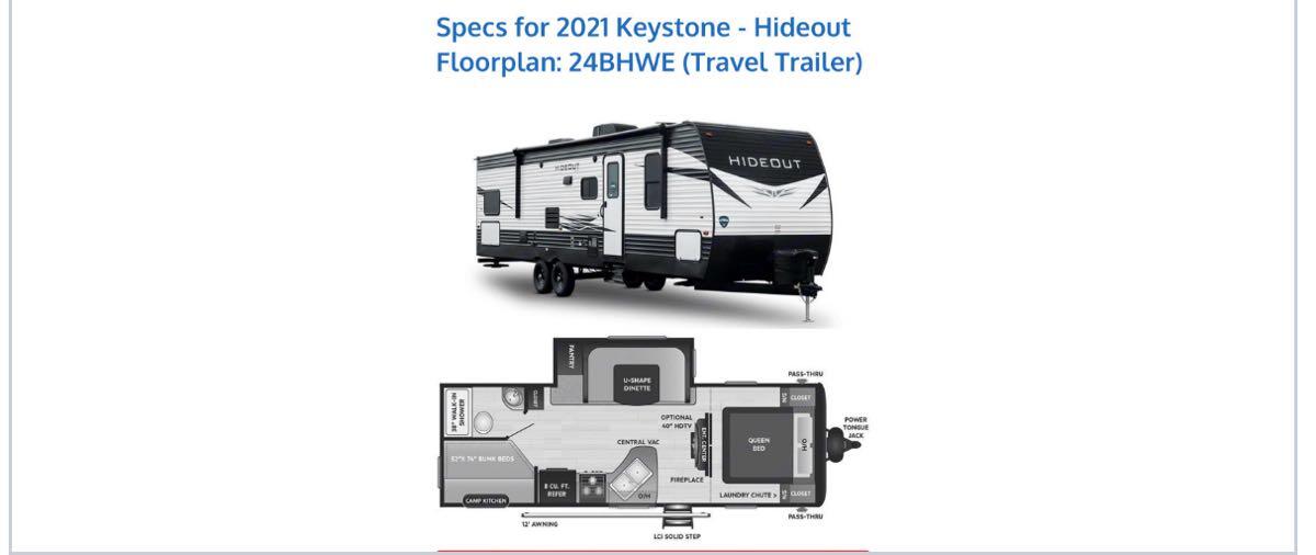 2021 Keystone Hideout Bunkhouse for $24000 in Santa Barbara, CA | For ...