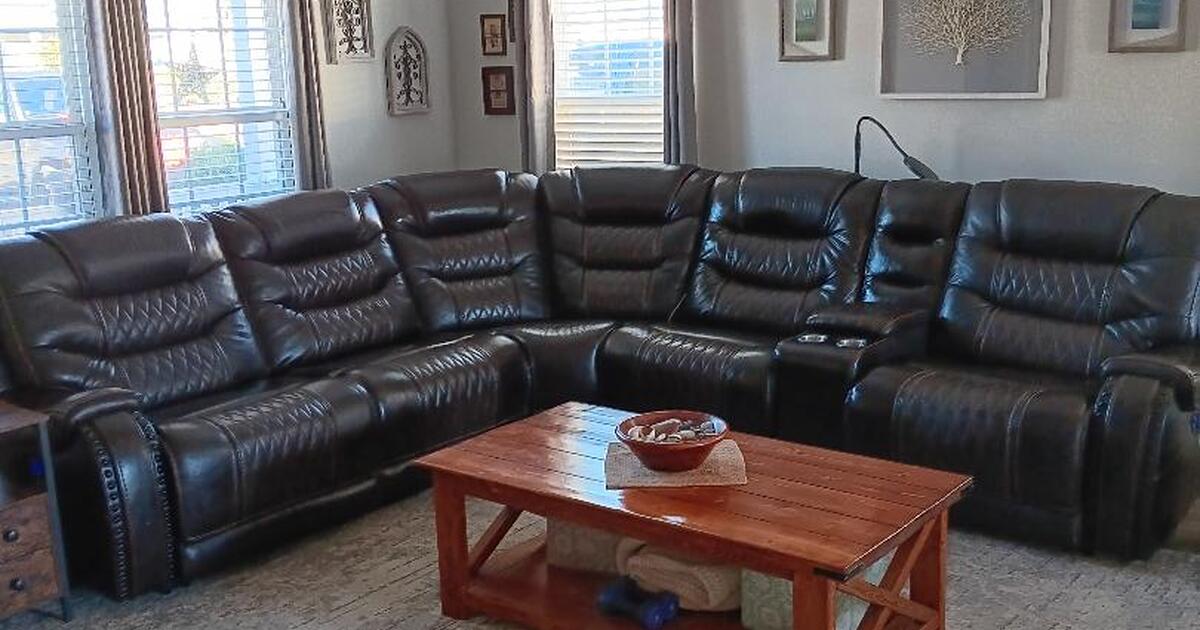 Eric Church leather sectional for $1500 in Myrtle Beach, SC | For Sale ...
