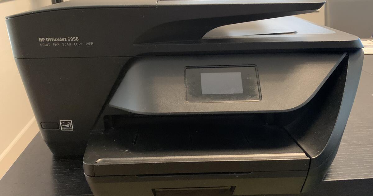 HP Officejet 6958 printer for $50 in Lakewood, CA | For Sale & Free ...
